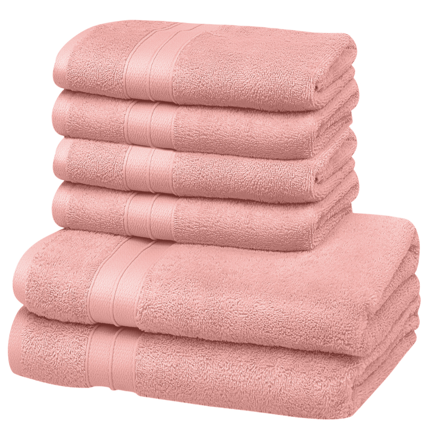 Ensemble de serviettes de bain 6 pcs – SOHYGGE Ensemble de serviettes de bain 6 pcs – SOHYGGE